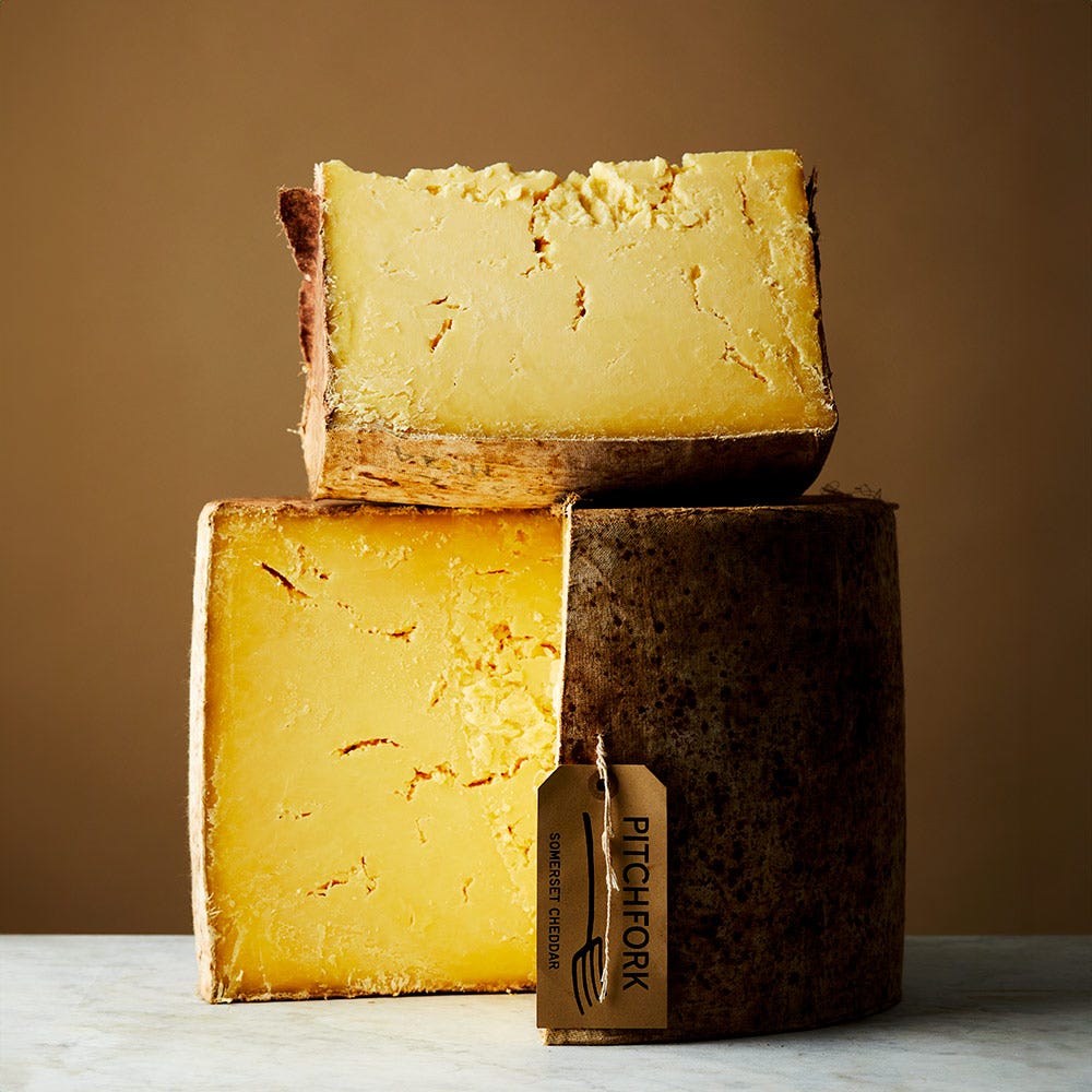 Pitchfork Somerset Cheddar Cheese – The Fine Cheese Co.
