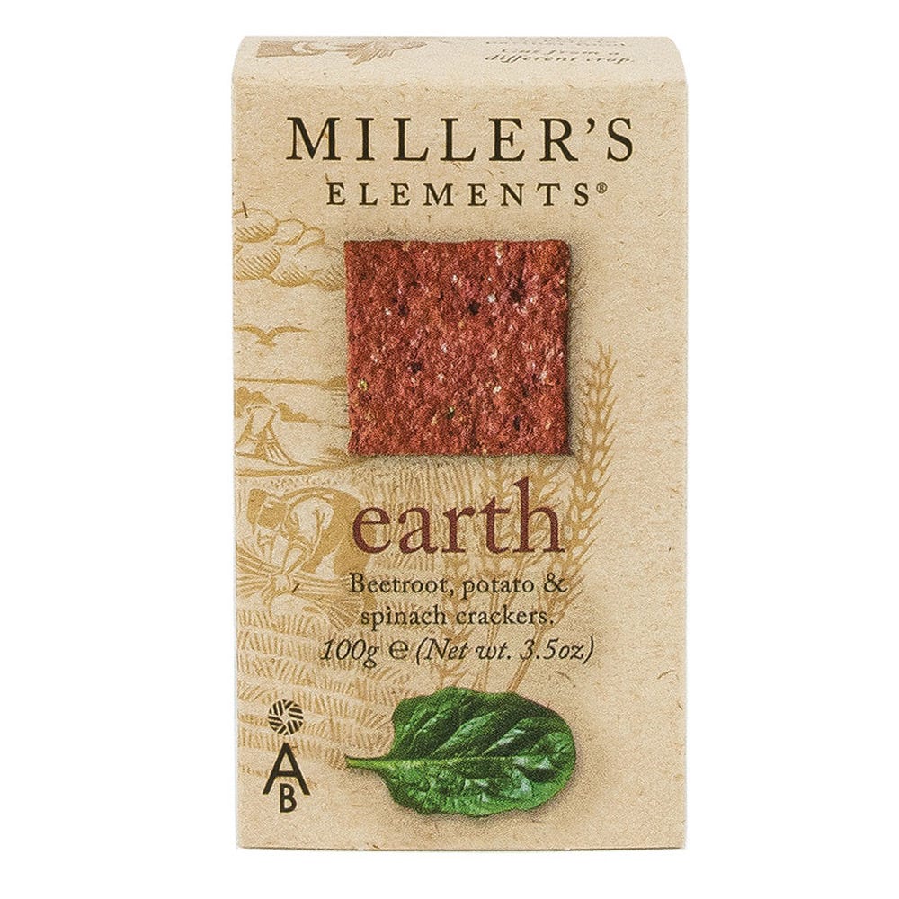 Miller's Elements Earth Crackers – The Fine Cheese Co.