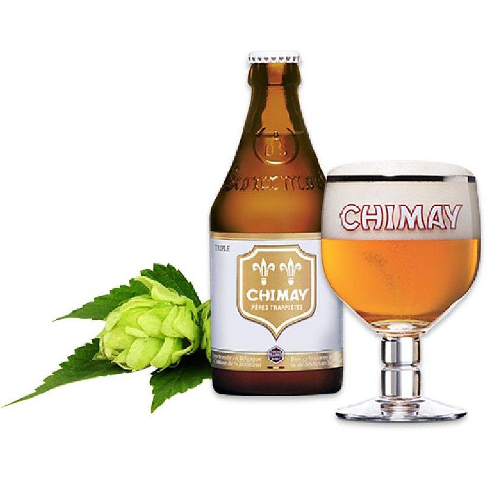 Chimay Tripel White 33cl 8% – The Fine Cheese Co.