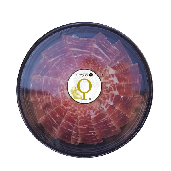 Jamones Blázquez Sliced Red Label Jamon Iberico Bellota 50% – The Fine ...
